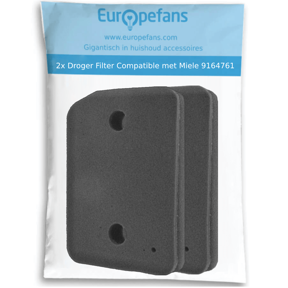 2x Droger filter voor Miele 9499230 Schuimfilter spons warmtepompdroger ...